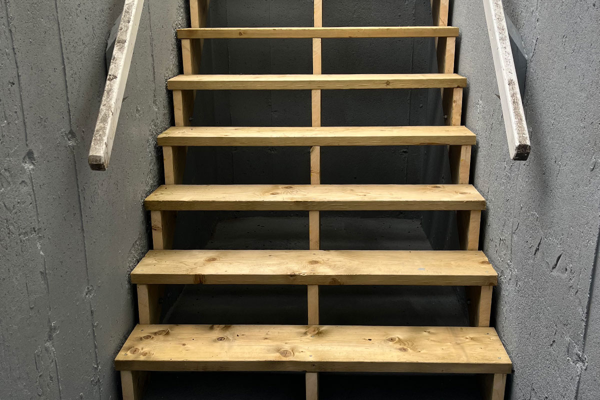 Exterior Stairwell Repair - East Coast Contracting